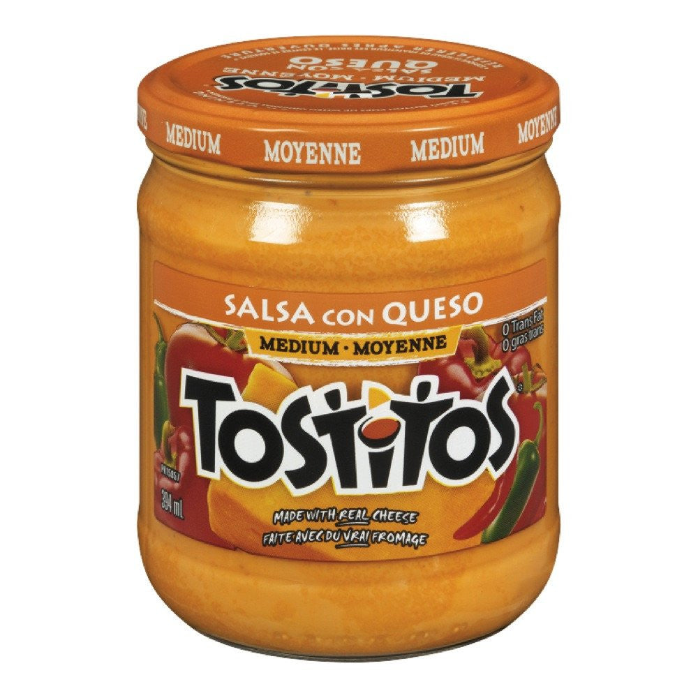 TOSTITOS MEDIUM SALSA WITH QUESO, 394 ML — Marché Nuvo