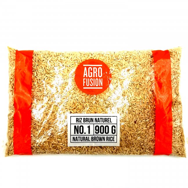 AGROFUSION NATURAL BROWN RICE 900 G — Marché Nuvo