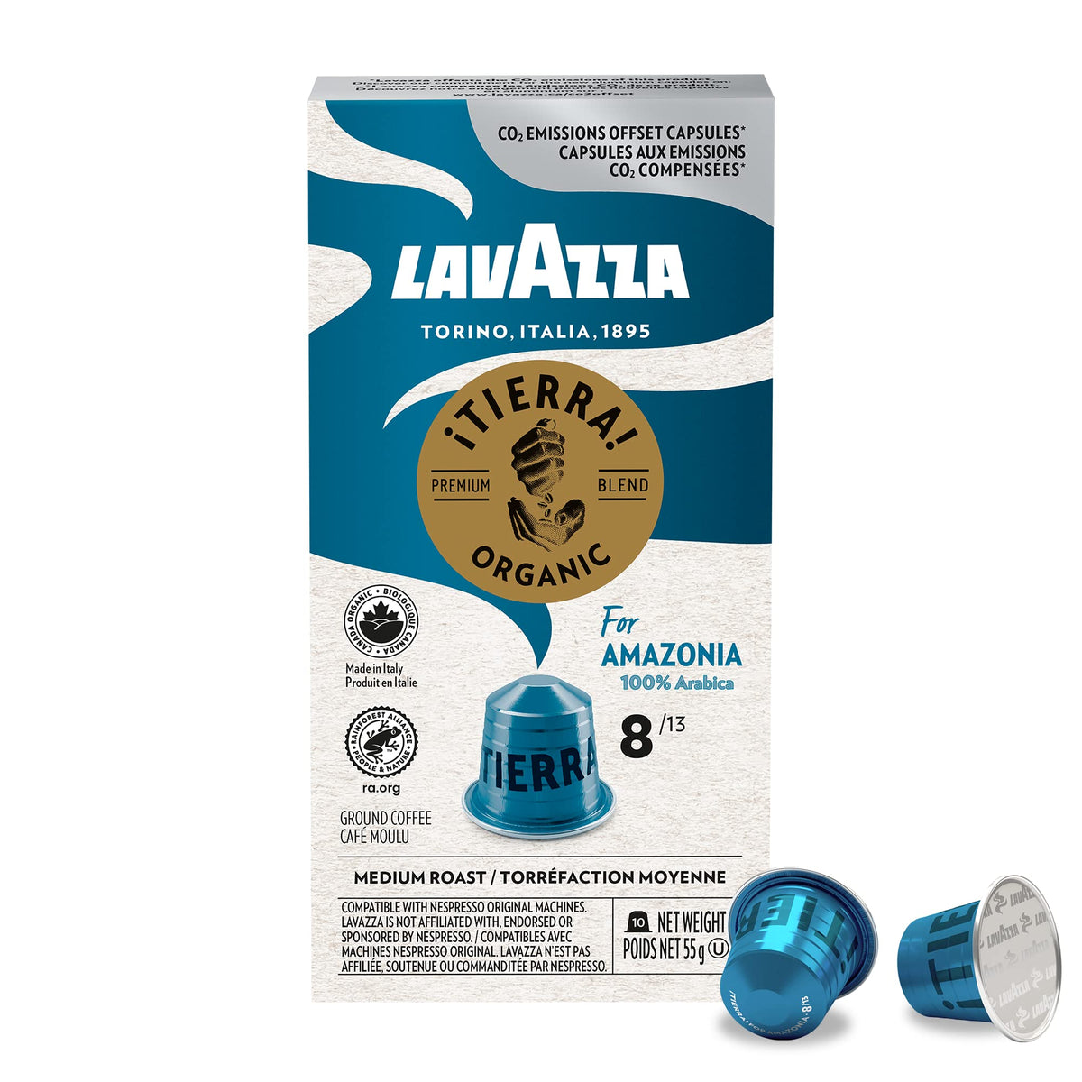 LAVAZZA, NESPRESSO LEGGERO CAPSULES, 10 UNITS — Marché Nuvo
