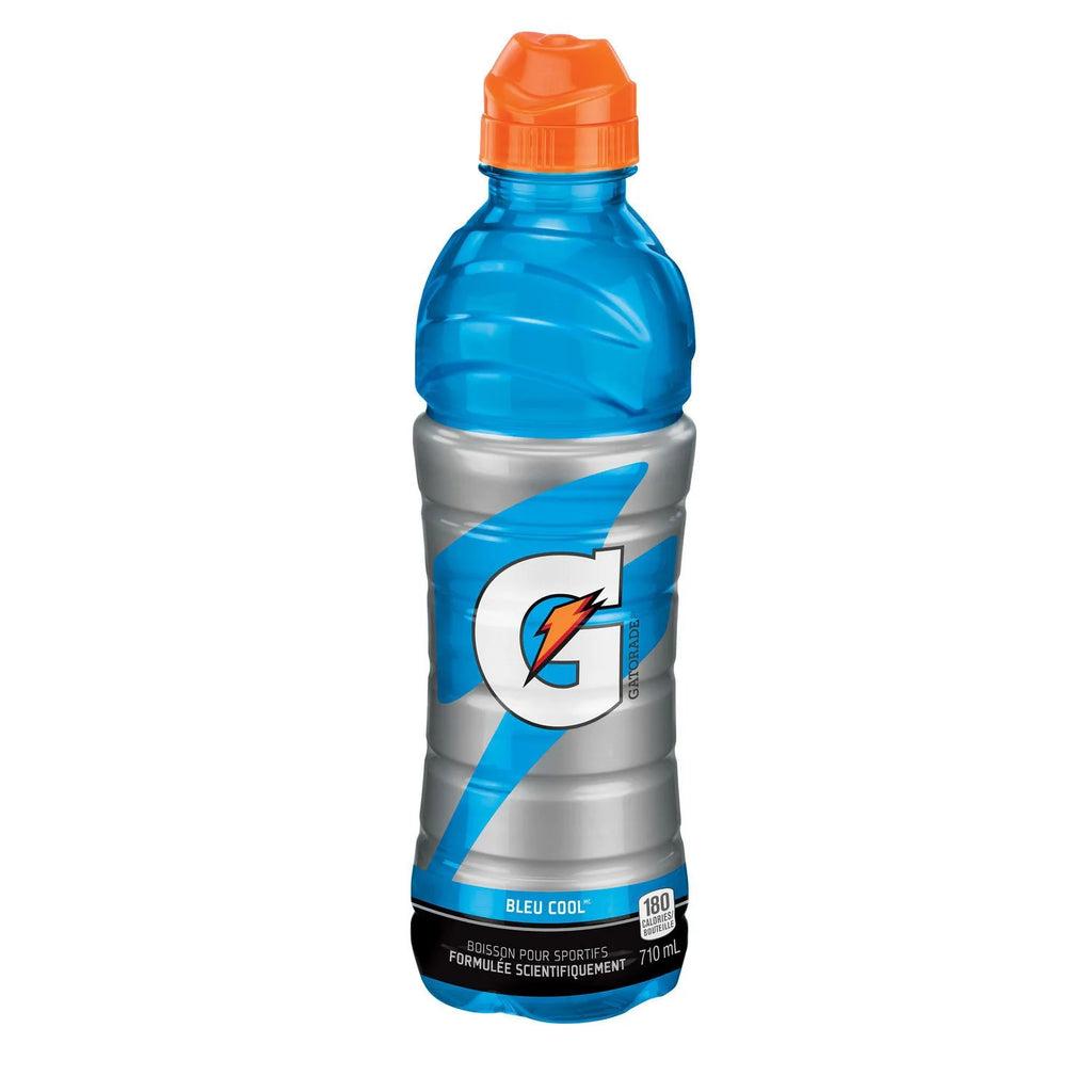 GATORADE, BOISSON D'ÉLECTROLYTES BLEU COOL, 710 ML— Marché Nuvo