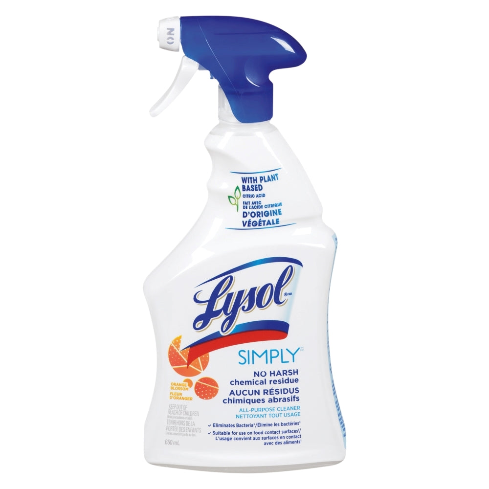 LYSOL, ALL-PURPOSE CLEANER ORANGE BLOSSOM, 650 ML — Marché Nuvo