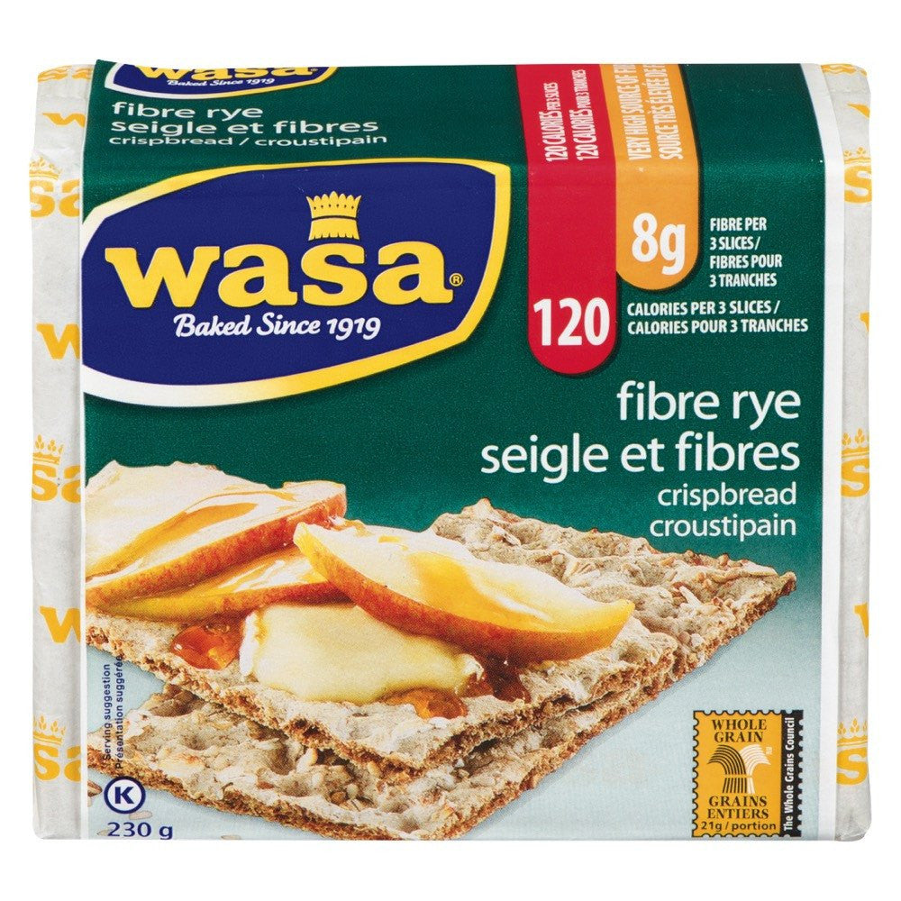 WASA CROUSTIPAIN RYE AND FIBER, 200 G — Marché Nuvo