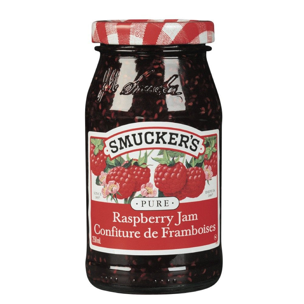 SMUCKERS RASPBERRY JAM, 250 ML — Marché Nuvo
