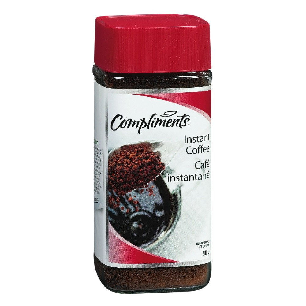COMPLIMENTS REGULAR INSTANT COFFEE, 200 G — Marché Nuvo