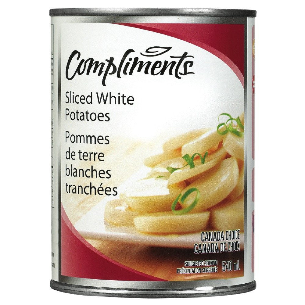 COMPLIMENTS SLICED POTATOES, 540 ML — Marché Nuvo
