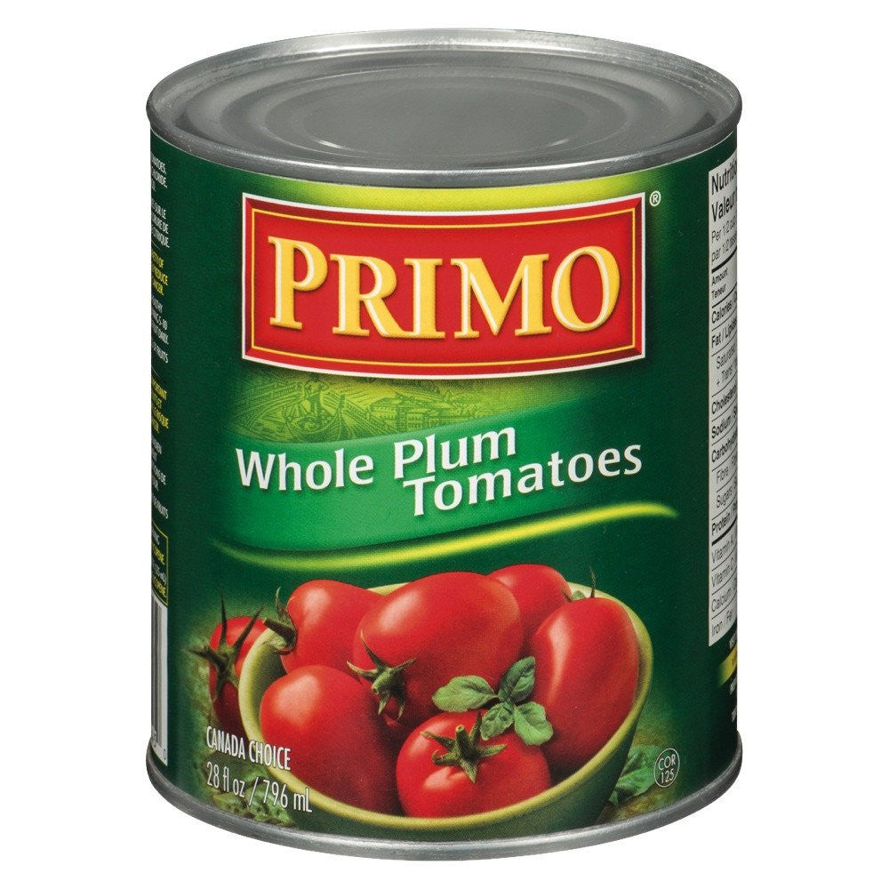 PRIMO WHOLE TOMATOES, 796 ML — Marché Nuvo