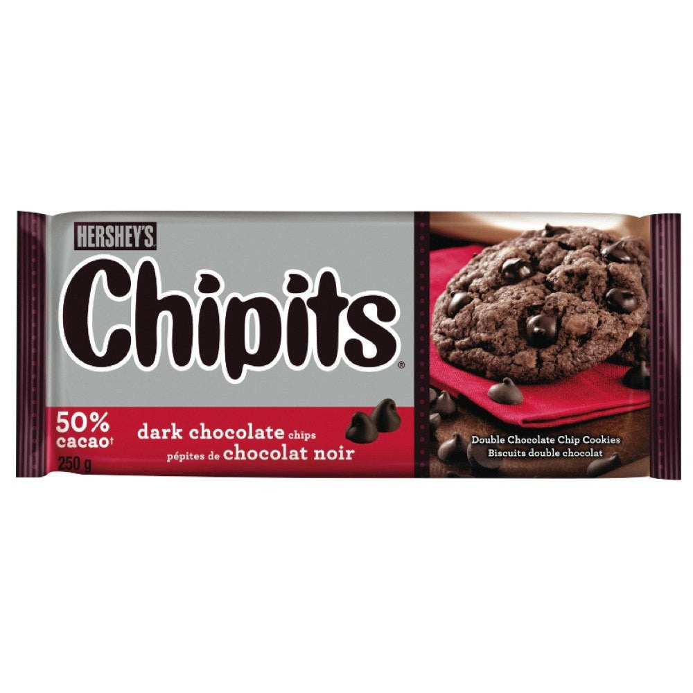 HERSHEY'S CHIPITS DARK CHOCOLATE, 250 G — Marché Nuvo