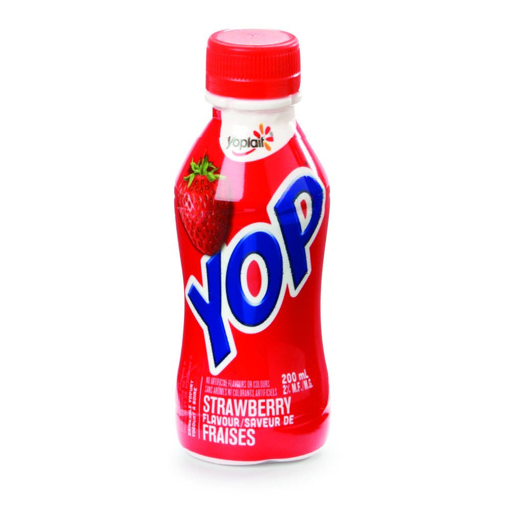 YOPLAIT YOP YOGURT DRINK STRAWBERRIES, 200 ML — Marché Nuvo