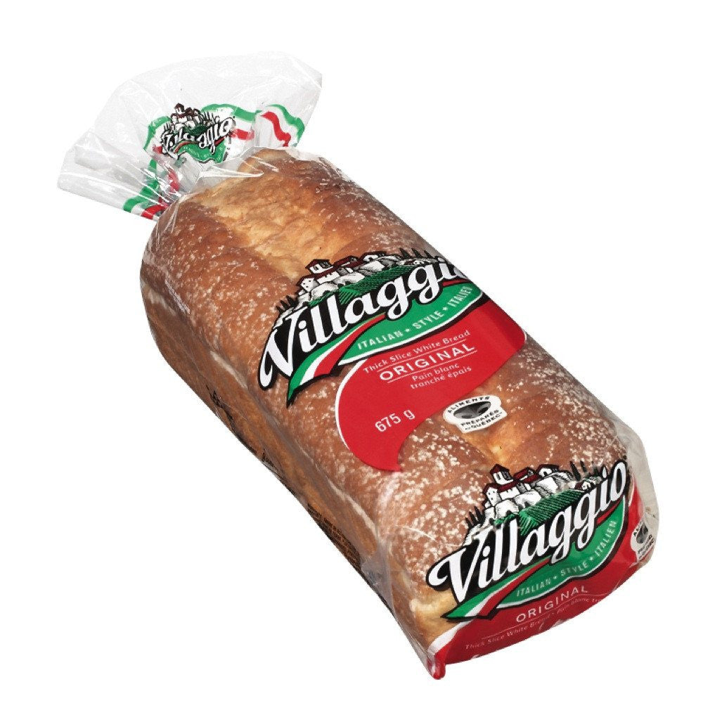 VILLAGGIO ORIGINAL WHITE BREAD, 675 G — Marché Nuvo