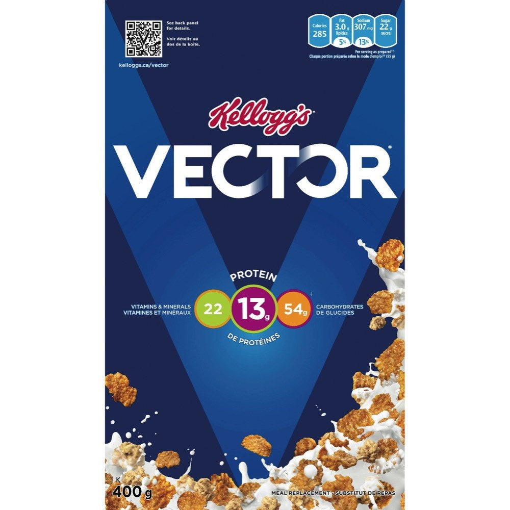 KELLOGG'S VECTOR CEREAL, 400 G — Marché Nuvo