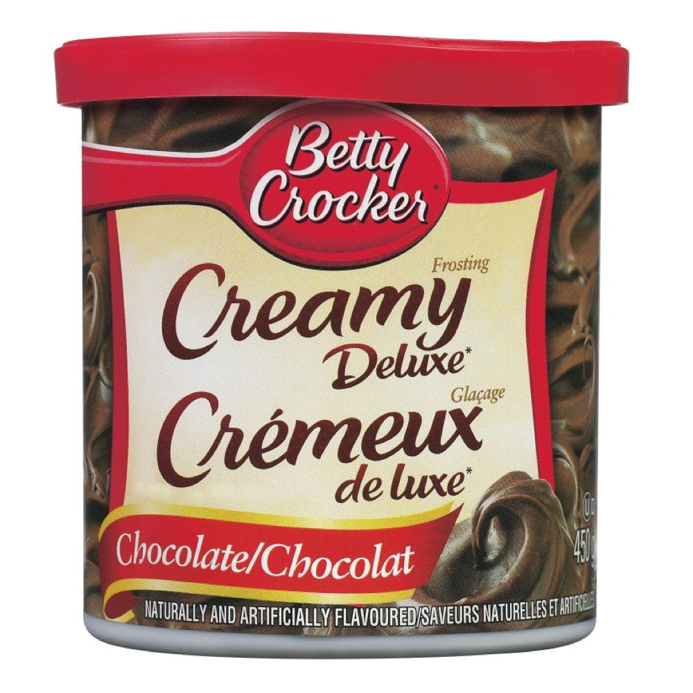 BETTY CROCKER GLAÇAGE DELUXE AU CHOCOLAT, 450 G— Marché Nuvo