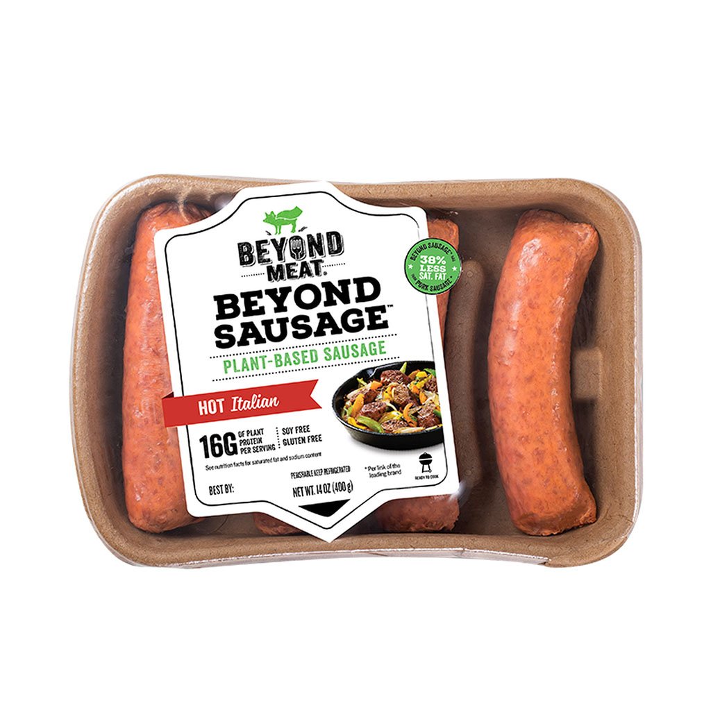 BEYOND MEAT, SPICY PLANT-BASED ITALIAN SAUSAGES, 400 G — Marché Nuvo